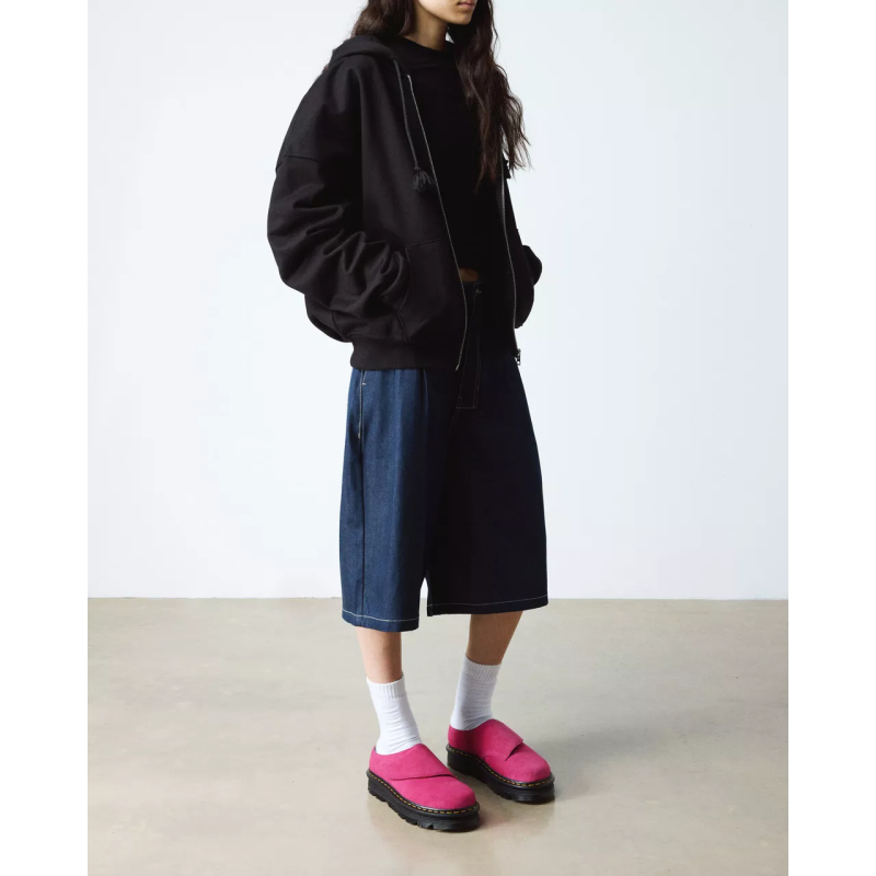DR MARTENS ZEBZAG ANYWAIR FUCHSIA PINK BRONX SUEDE
